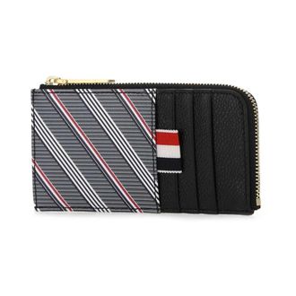 Thom Browne Stilvolles Lederportemonnaie f&uuml;r M&auml;nner - - Accessories - Herren - Grau - ONE SIZE