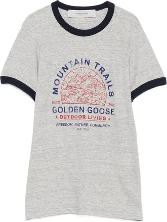 Golden Goose Crew Neck Short-sleeve T-shirt
