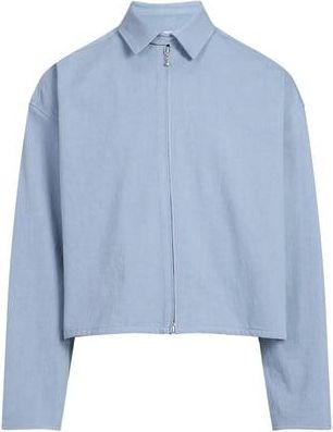 Merely Made Veste col classique en coton