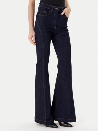 Rinascimento Rinascimento Jeans CFC0126161003 Dunkelblau Flare Fit