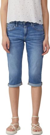 QS by s.Oliver Jeans Catie / Slim Fit / Mid Rise / Capri Length