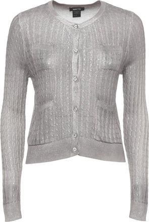 Avant Toi Femme, Pulls, Gris, Taille: 40 FR Cotton Cardigan
