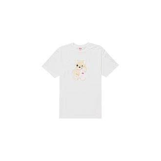SUPREME Bear Tee (Ss25) - - Tops - Herren - Wei&szlig; - L