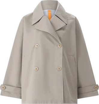 G-Lab Femme, Vestes, Gris, Taille: 36 FR Short Trench Coat