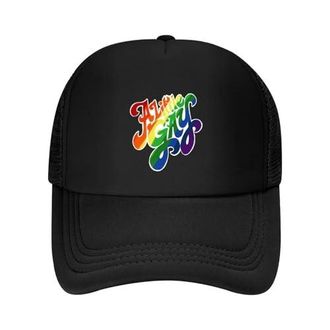Generic Casquettes de Baseball pour Hommes Hommes, A Little Gay Casquette de Baseball Rugby Luxury Man Chapeau de Soleil Femmes Casquettes pour Hommes
