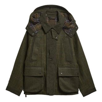 Barbour Norbit Wool Jacket - Homme - Vestes - Vert - Taille: M