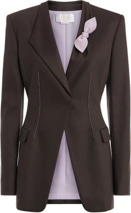 Genny Blazer - Femme - Vestes - Brun - Taille: 38 FR
