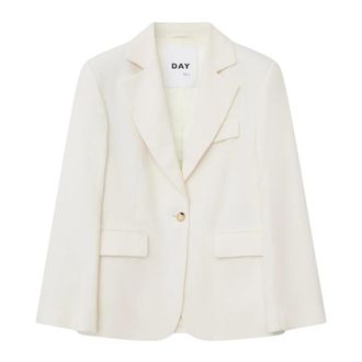 Day Birger Et Mikkelsen Boxy Blazer mit Schulterpolstern - - Jackets - Damen - Beige - M