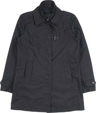 Fay Femme, Manteaux, Bleu, Taille: 40 FR Parka Courte