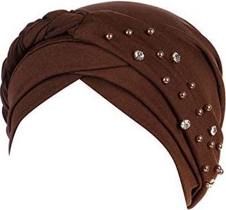 Generic Bonnet Contre Le Cancer du Sein Chimio Turban pour Femme Bonnets Amples Bandanas Multi-Usages Coton Alopecia Bandana Head Cover Cadeaux Survivants