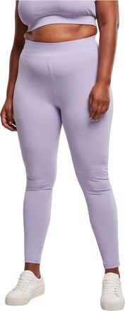 Urban Classics Damen Leggings Ladies High Waist Tech Leggings Lavender L