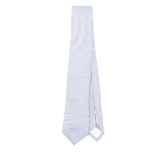 Corneliani Homme, Accessoires, Bleu, Taille: ONE Size Cravate en soie