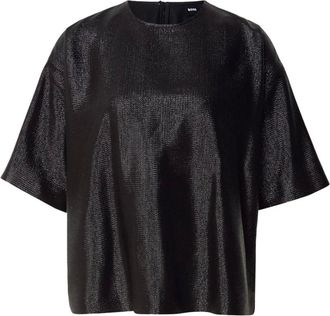 HUGO BOSS Femme, Blouses et Chemises, Noir, Taille: 40 FR 50548890 T-shirt