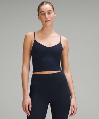 lululemon D&eacute;bardeur court Align camouflage pour Femmes - Bleu - Taille 0