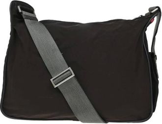 Prada unisex, Pre-owned, Brun, Taille: ONE Size Sac bandouli&egrave;re vintage en nylon Pre-owned