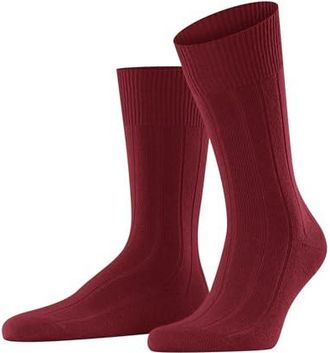 Falke Lhasa Rib M So laine cachemire unies 1 paire, Chaussettes Homme, Rouge Ingle 8077, 43-46