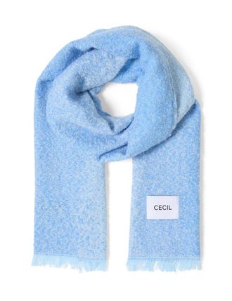 Cecil Jacquard Schal fountain blue A
