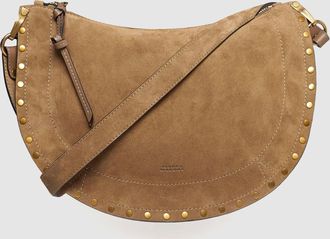 Isabel Marant Sac Kanao Cuir Suédé Taupe