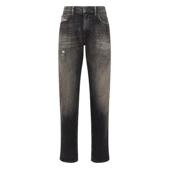 Diesel Dunkelblaue Jeans mit Faded-Effekt - - Jeans - Herren - Schwarzk - W27
