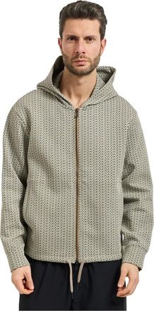 A|X Armani Exchange Homme, Sweatshirts et sweats &agrave; capuche, Beige, Taille: M SweaT-shirt en coton avec finition structur&eacute;e