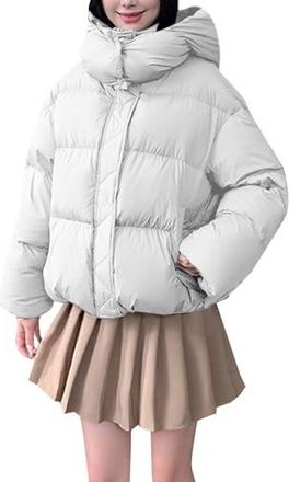 Generic Doudoune Femme Duvet Veste Femme Chic Hiver Women S Winter Short Cotton Thickened Fashionable Cotton Korean Version Loose Design Trendy Tenue Hiver Ch