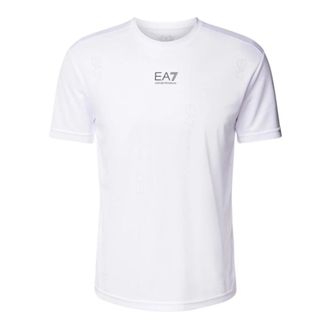Emporio Armani Wei&szlig;es T-Shirt mit kurzen &Auml;rmeln von Ea7 - - Tops - Herren - Wei&szlig; - 2XL