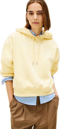 Tommy Hilfiger Damen Corp Logo Mdrn Hoodie Ww0Ww47832 Kapuzenpullover, Yellow (Zesty Yellow), S