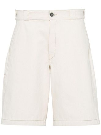Prada bermuda Bull en jean - Tons neutres
