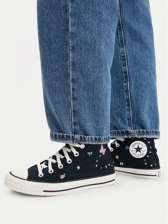 Converse Sneakers aus Stoff Chuck Taylor All Star Doodles A15508C Schwarz