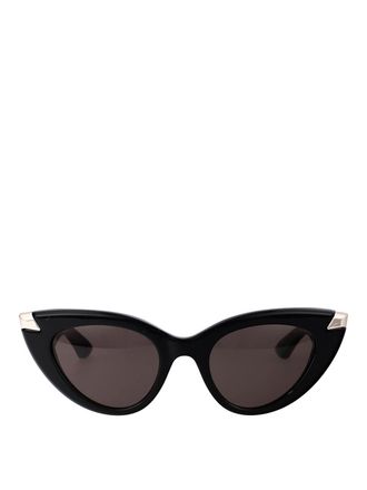 Alexander McQueen Lunettes De Soleil - Noir