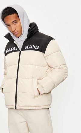 Karl Kani Winterjacke Retro Essential 60760010 Beige Regular Fit