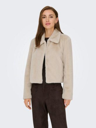 Jacqueline de Yong Pl&uuml;schjacke JDYMACY LIFE FAUX FUR JACKET OTW NOOS Kunstfaser