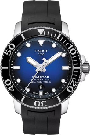 Tissot Seastar 1000 43mm, Automatikwerk, bis zu 80 Stunden Gangreserve, 30ATM Herrenuhr T120.907.17.041.00