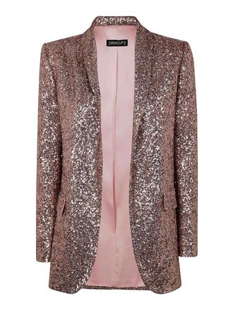 DRHOPE Veste Casual - Rose