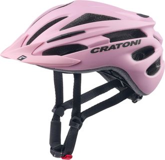 Cratoni Pacer Fahrradhelm Allroundhelm Radhelm Tourenhelm Familienhelm Leichter Cityhelm (Rose, L-XL (58-62 cm))