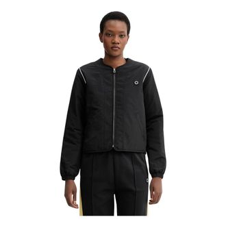 Kenzo Boke Flower 2.0 Kragenlose Coach Jacke - - Jackets - Damen - Schwarzk - L
