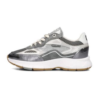 Floris Van Bommel Silberne Chunky Sole Sneakers Sfw-10101 - - Shoes - Damen - Grau - 37 1/2 EU
