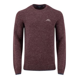 Weird Fish Gorleston Sweatshirt f&uuml;r Herren, Rundhalsausschnitt (Aubergine)