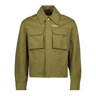 Ami Worker Weste Herbst-Winter Kollektion 2025 - - Jackets - Herren - Gr&uuml;n - 2XS