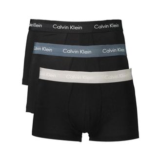 Calvin Klein Schwarze Baumwollunterw&auml;sche - - Underwear - Herren - Schwarzk - S