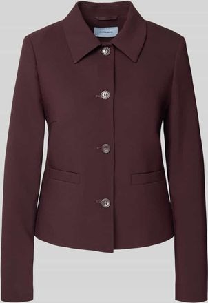 More & More Slim Fit Blazer mit Umlegekragen und Paspeltaschen