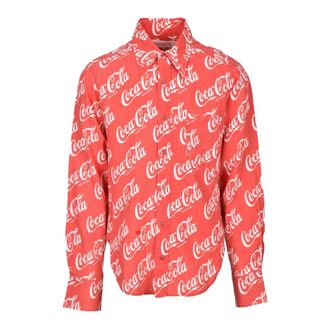 ERL Erl, Homme, Chemises, Multicolore, Taille: L Chemise Coton Lin