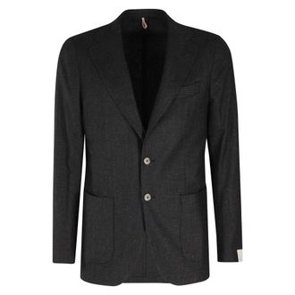 Santaniello Pied De Poule Jacket - - Jackets - Herren - Braun - M