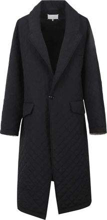 Maison Margiela Femme, Manteaux, Noir, Taille: 38 FR Manteau Matelass&eacute;