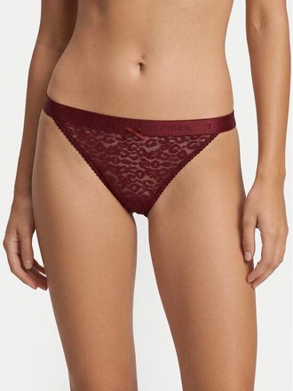 Tommy Hilfiger Stringtanga UW0UW06348 Dunkelrot