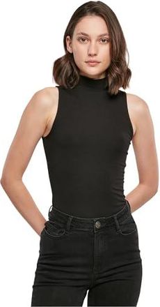 Build Your Brand Body pour femme sans manches à col roulé Noir Taille XXL, Noir, XXL