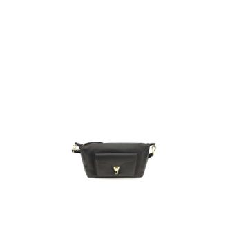 Coccinelle Ledertasche mit Drehverschluss - - Bags - Damen - Schwarzk - ONE SIZE