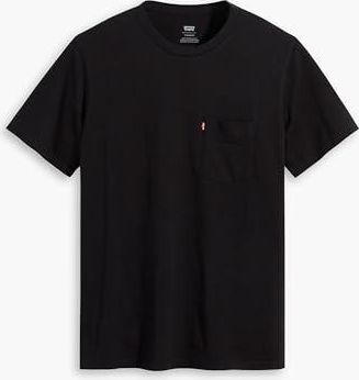 Levi's Homme Short Sleeve Classic Pocket Tee, Mineral Black Slub, S