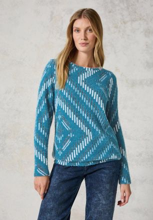 Cecil Langarmshirt mit U-Boot-Ausschnitt