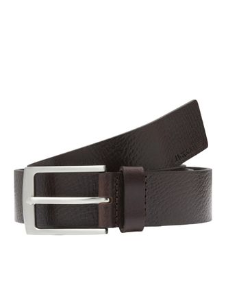 Jack & Jones Herren Jacstockholm Leather Belt Noos Gürtel, Black Coffee, 95